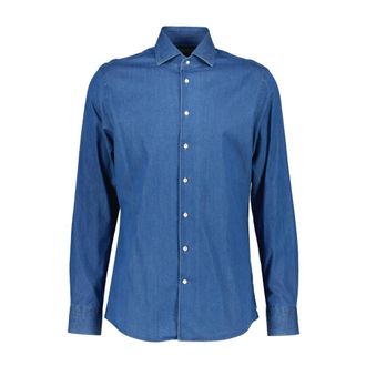 Profuomo Freizeithemden - - Shirts - Herren - Blau - XL