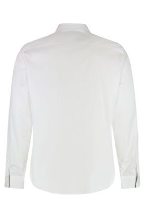 Burberry Mens White Cotton Shirt
