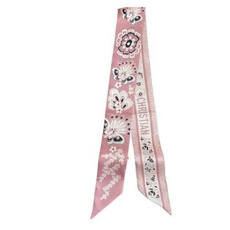 Generico Ch&acirc;le floral Tarot, &eacute;charpe longue en soie pour femme pour un style polyvalent, rose, 100 cm