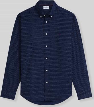 Tommy Hilfiger Regular Fit Freizeithemd aus reiner Baumwolle