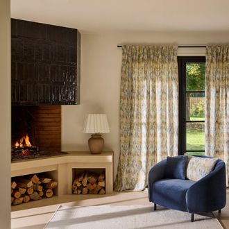 Madura Rideau À Galon Fronceur Shinta Naturel et jaune - JAUNE