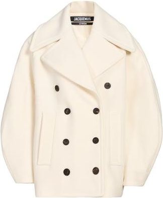 Jacquemus Großer Schicht Schneiderkragen - Beige