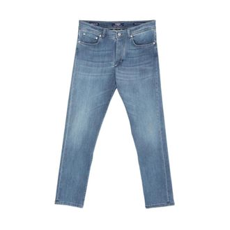 Barba Herren, Jeans, Blau, W33Gr&ouml;&szlig;e