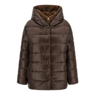 Herno Fusciacca Daunenjacke - - Jackets - Damen - Braun - M