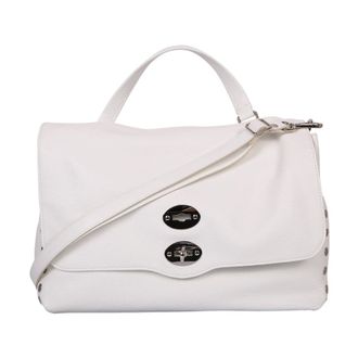 Zanellato Femme, Sacs, Blanc, Taille: ONE Size Sac en Cuir Blanc