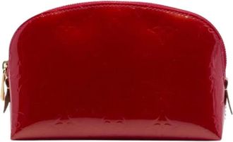 Louis Vuitton Pre-owned Vernis Pouch - Femme - Pre-owned - Rouge - Taille: ONE Size