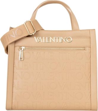Mario Valentino Femme, Sacs, Beige, Taille: ONE Size Cabas Cora