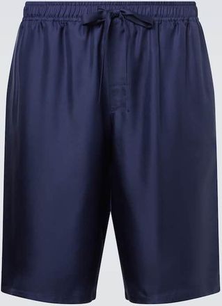 Dolce & Gabbana Bermuda-Shorts aus Seidensatin