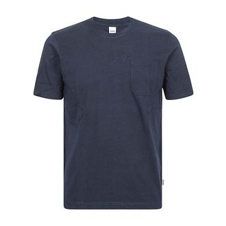 Aspesi Homme, Tops, Bleu, Taille: L T-shirt &agrave; Col Rond