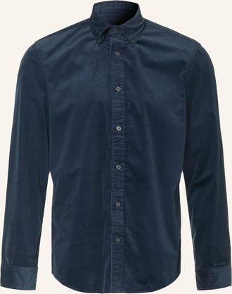 Marc O'Polo Marc Opolo Cordhemd Regular Fit blau