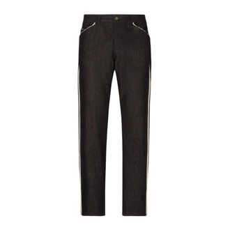 Dolce & Gabbana Denim Hose mit Kontrastpaspelierung - - Jeans - Herren - Blau - 3XL