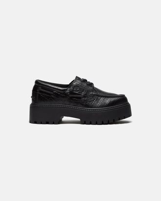 Timberland Stone Street Bootsschuh mit Plateausohle f&uuml;r Damen in Schwarz, Damen, Schwarz, Gr&ouml;&szlig;e