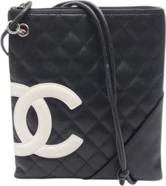 Chanel Pre-owned Vintage Cambon Ligne Shoulder Bag - Femme - Pre-owned - Noir - Taille: ONE Size