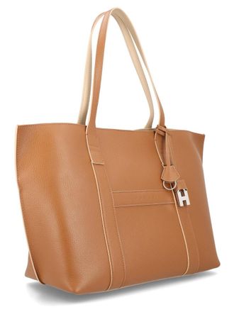 Hogan Script Shoulder Bag - Brown