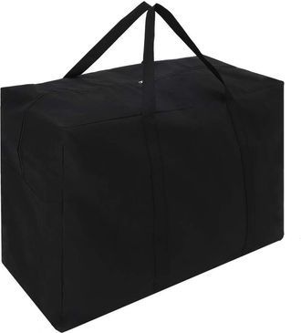 Navaris Aufbewahrungstasche Tasche Tragetasche XXL - Aufbewahrung für Bettwäsche Kissen Kleidung Gartenpolster - Schutz vor Motten Feuchtigkeit