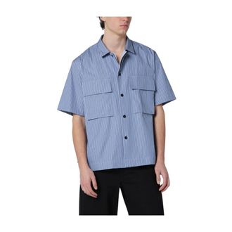 sacai Cotton Shirt - - Shirts - Herren - Blau - XL