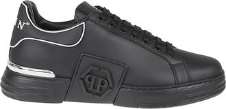 Philipp Plein Homme, Chaussures, Noir, Taille: 40 EU Phantom Baskets