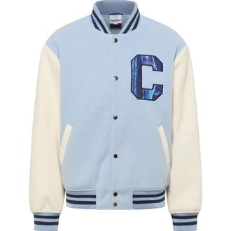 Carlo Colucci College Jacke - - Jackets - Herren - Blau - XL