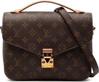 Louis Vuitton Hobo Bags - Monogram Pochette Metis - Gr. unisize - in Braun - f&uuml;r Damen