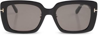 Tom Ford Eyewear lunettes de soleil &agrave; charni&egrave;re en T - Noir
