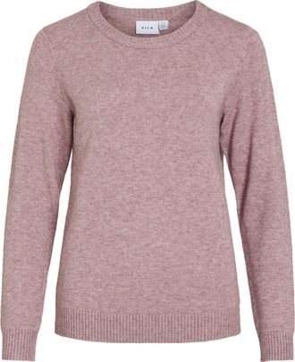 Vila Viril O-Neck L/S Knit Top - Noos