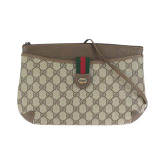 Gucci Pre-owned GG Supreme Canvas Schultertasche - - Pre-owned - Damen - Beige - ONE SIZE