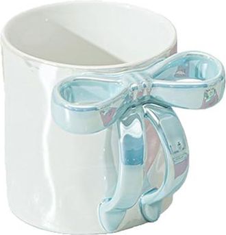 Generic Verres à boire avec poignée et noeud (bleu, A)