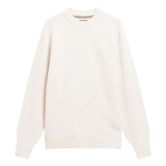 Barbour Newtown Rundhals-Pullover - - Knitwear - Herren - Wei&szlig; - XL