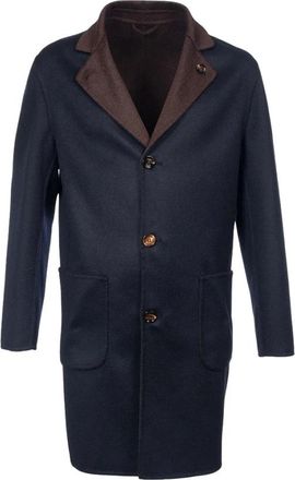 Kired Kired - Parana Manteau R&eacute;versible - Homme - Manteaux - Bleu - Taille: XL