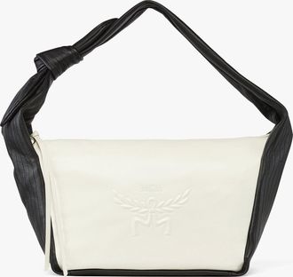 MCM Aren Schultertasche aus Lammleder