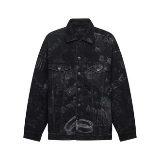 Balenciaga Oversized Jacke - - Jackets - Herren - Schwarzk - M
