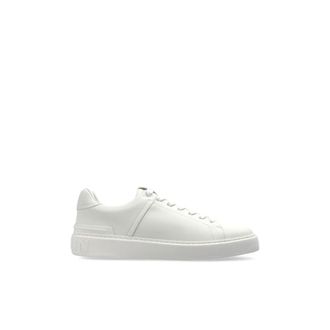 Balmain B-Court Leder-Sneakers - - Shoes - Herren - Wei&szlig; - 43 EU