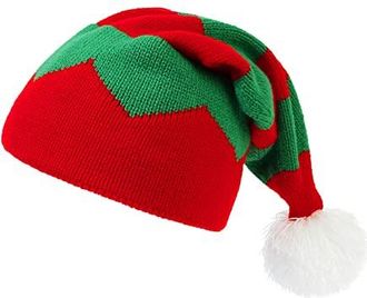 Generic Cocila Chapeaux Fedora Et Trilby Hommes Femmes Chapeaux De No&euml;L en Plein Couleur Unie Tricot&eacute; Coton Cr&egrave;Me Solaire Course Sport Chaud (Red, One Size) C