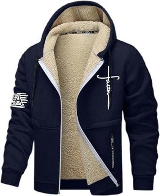 Generic Pull De Noel 4XL Sweat Capuche Homme 4XL Sweat Manche Courte Capuche Homme Pull Over Col Roulé Homme Pull Chaud Homme Coton Ouaté Homme sans Capuche P