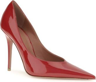 Amina Muaddi Pump - Red