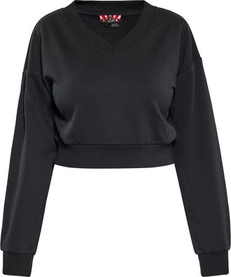 Mymo Bluse Damen schwarz