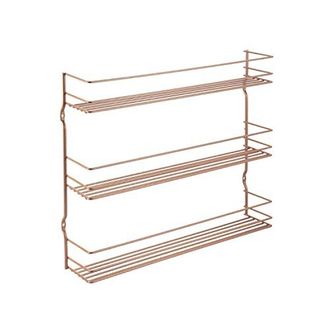 Metaltex Pepito Gewürzregal, Metall, Kupfer, 3 Etagen