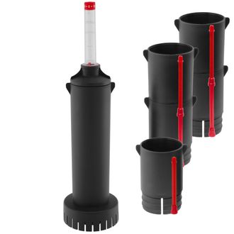 Leni Vario Wasserstandsanzeiger IV - Hydro-System H 19 cm Zimmerpflanzen in Hydrokultur und Granulat - Gießanzeiger optional verlängerbar klein bis groß (F