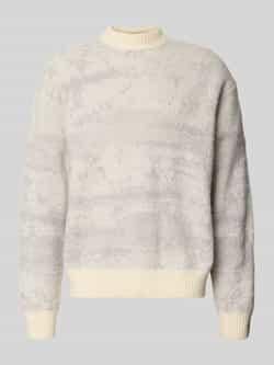 Boss Orange by Hugo Boss Pullover mit geripptem Rundhals Modell Kastet