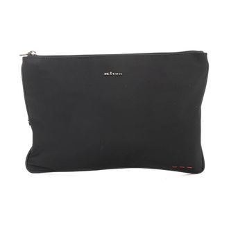 Kiton Ciro Paone Clutch Bag - - Bags - Herren - Schwarzk - ONE SIZE