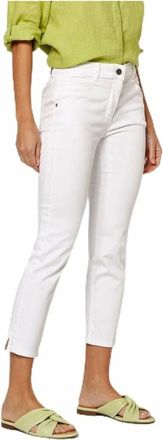 Toni Damen, Jeans, Wei&szlig;, MGr&ouml;&szlig;e