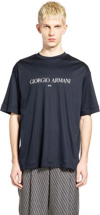 Giorgio Armani Cotton Interlock Jersey T-Shirt