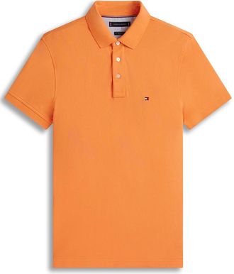 Tommy Hilfiger Piqu&eacute;-Poloshirt Slim Fit 1985 mit Stretch und Logo-Stickerei in