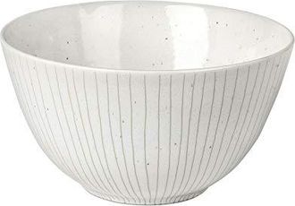 Broste Copenhagen Broste Copenhagen 14531558 Sch&uuml;ssel, Steingut, Wei&szlig;, 21cm