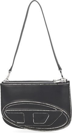 Diesel Womens 1dr Twin Shoulder Bag Black Polyurethane