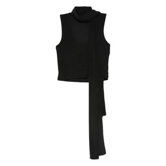 Aya Muse &Auml;rmellose Oberteile - - Tops - Damen - Blau - XS