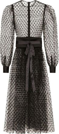 Dolce & Gabbana Kleid aus Mesh - Schwarz