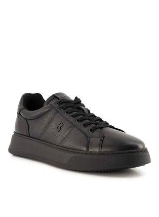 Bogner Herren Schuhe schwarz Glattleder