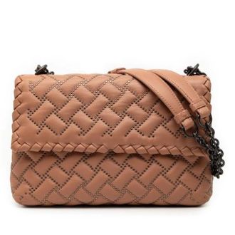 Bottega Veneta Pre-owned Sac bandouli&egrave;re Olimpia - Femme - Pre-owned - Brun - Taille: ONE Size