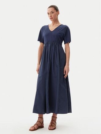 Max Mara Kleid f&uuml;r den Alltag Brozno 2515621082 Dunkelblau Relaxed Fit
